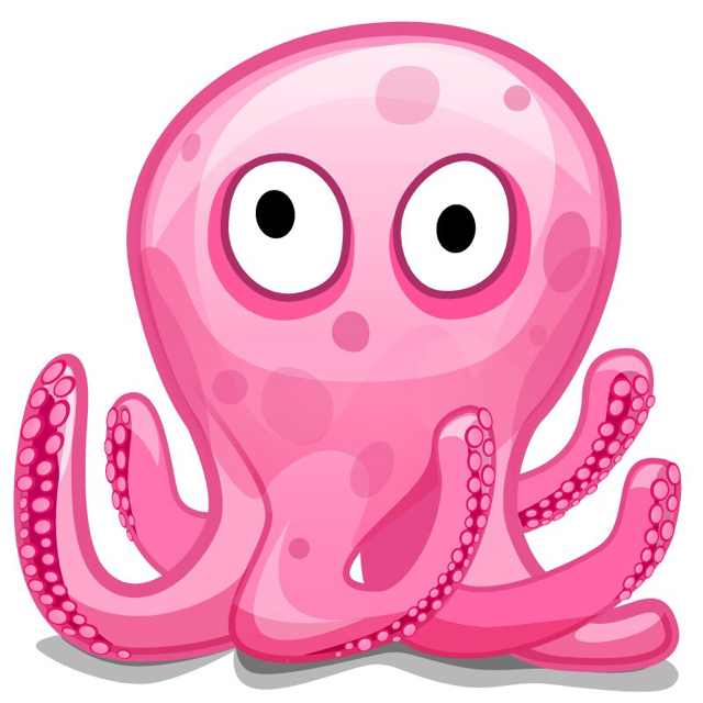 octopus简笔画 um简笔画 pil简笔画 第3页 大山谷图库